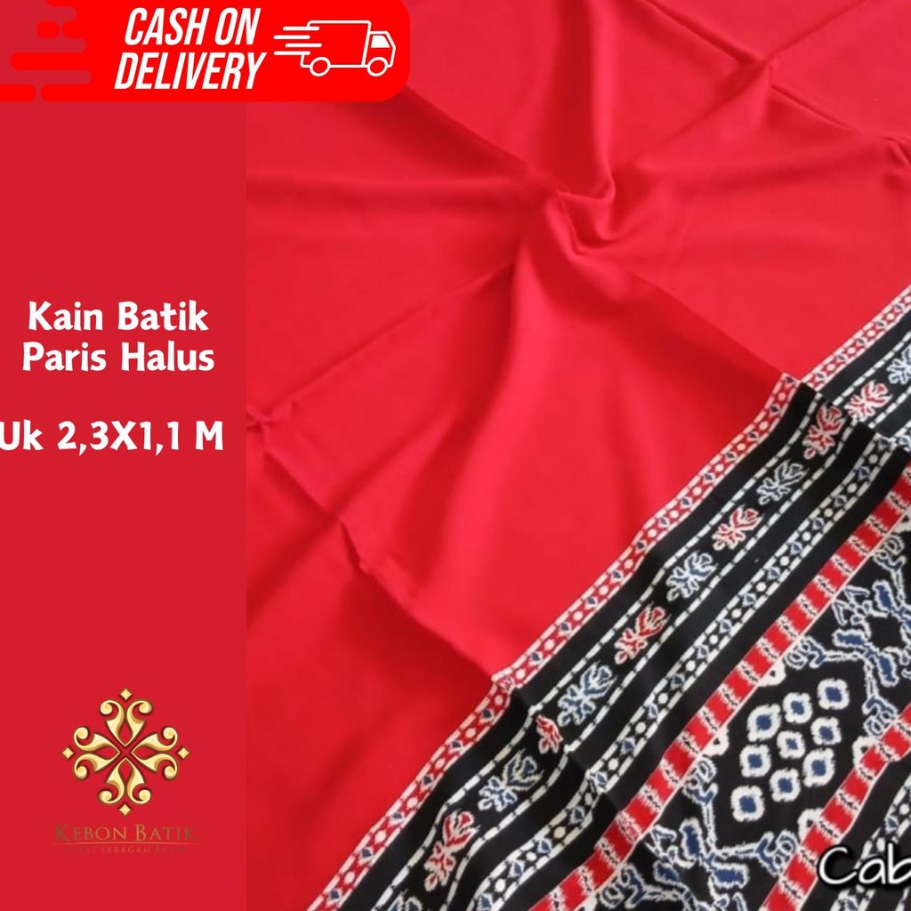 Jual Kain Batik Paris Solo Bahan Halus untuk Rok lilit atau Baju Bisa ...