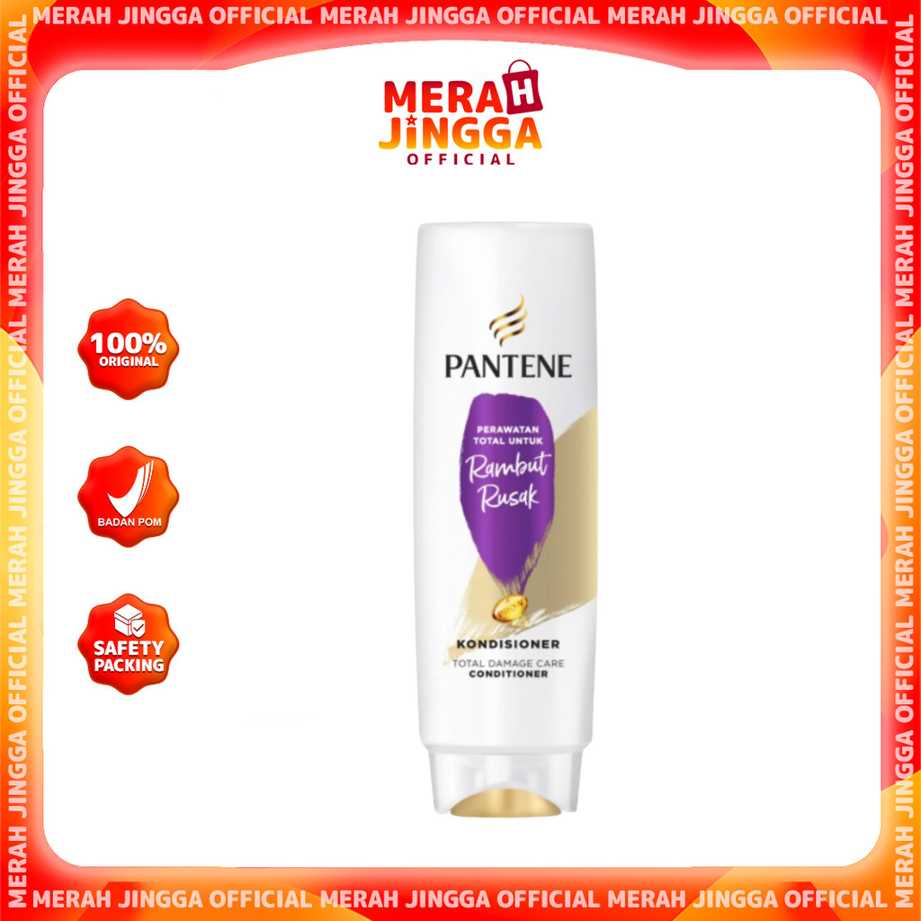 Jual Pantene Conditioner Total Damage Care 75ml / 130ml | Merah Jingga ...