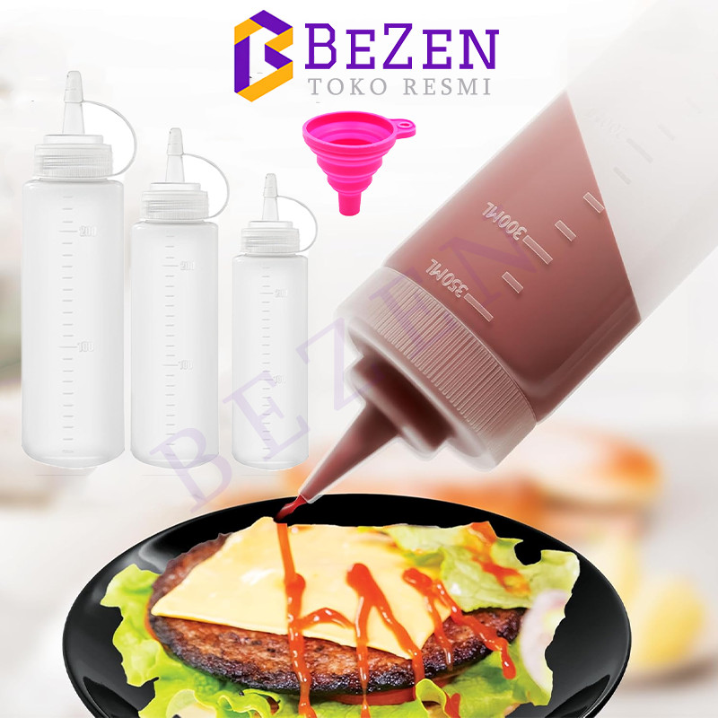 Jual Botol Saus / Botol Sauce Mayonaise / Botol Kecap / Botol Cuka ...