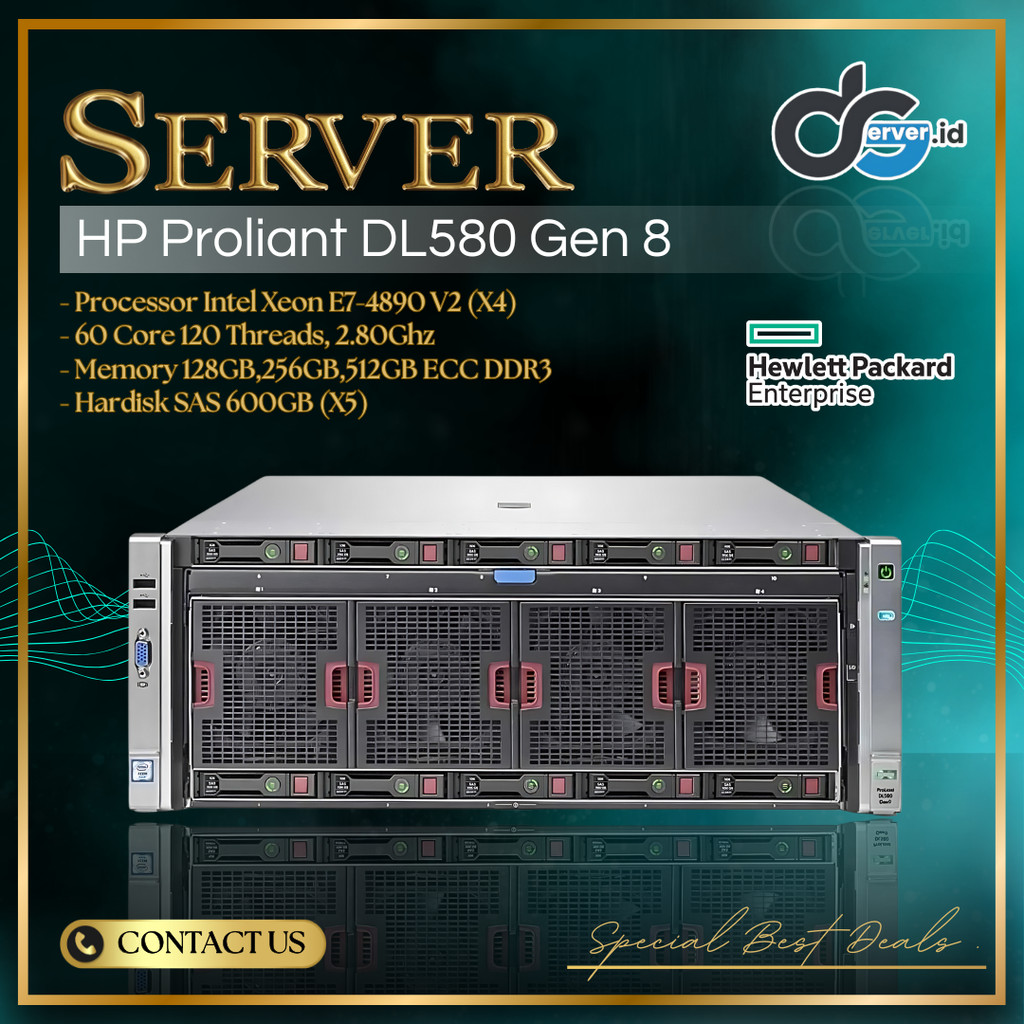 Jual server hp proliant dl580 gen8 | Shopee Indonesia