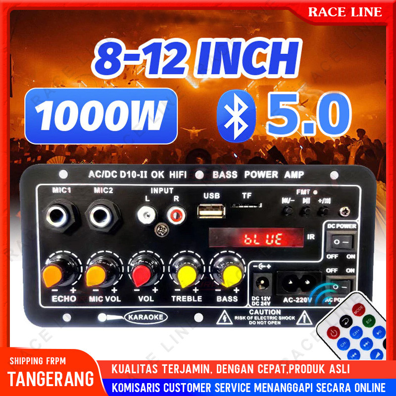 Jual [Model terbaru] D10 Ⅱ 900W Amplifier board Tampilan digital Power ...