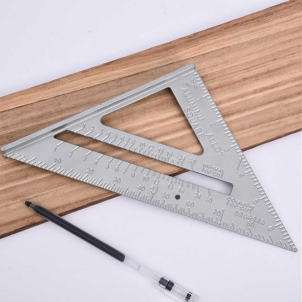 Jual COD Penggaris Segitiga Siku Triangle Mistar Ruler Besar ...