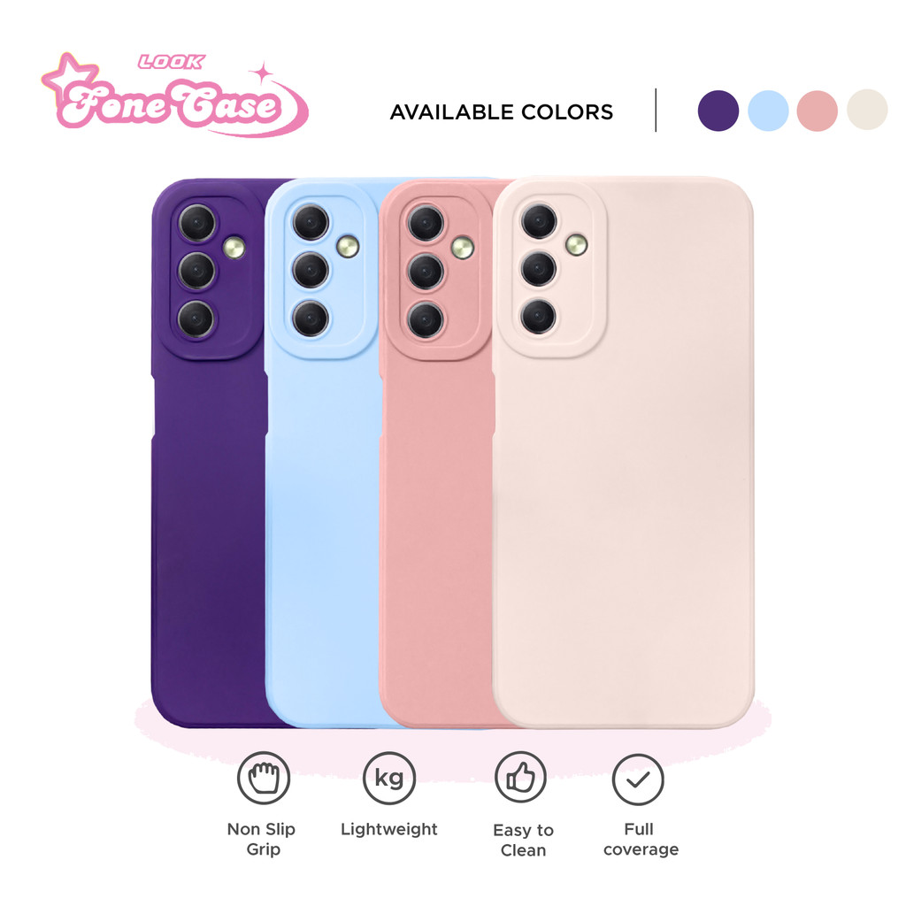 Jual HP Softcase Silicone Matte For Samsung A04 A05S A06 A13 A14 A15 A16 A23 A24 A25 A33 A34 A35 ...