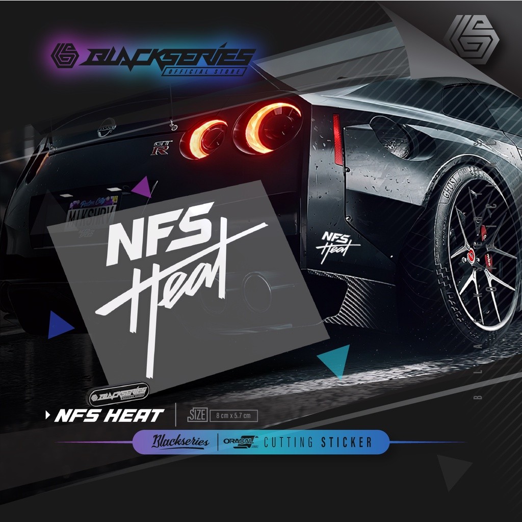 Jual Cutting Sticker NFS Heat | Stiker NFS Heat | Need For Speed ...
