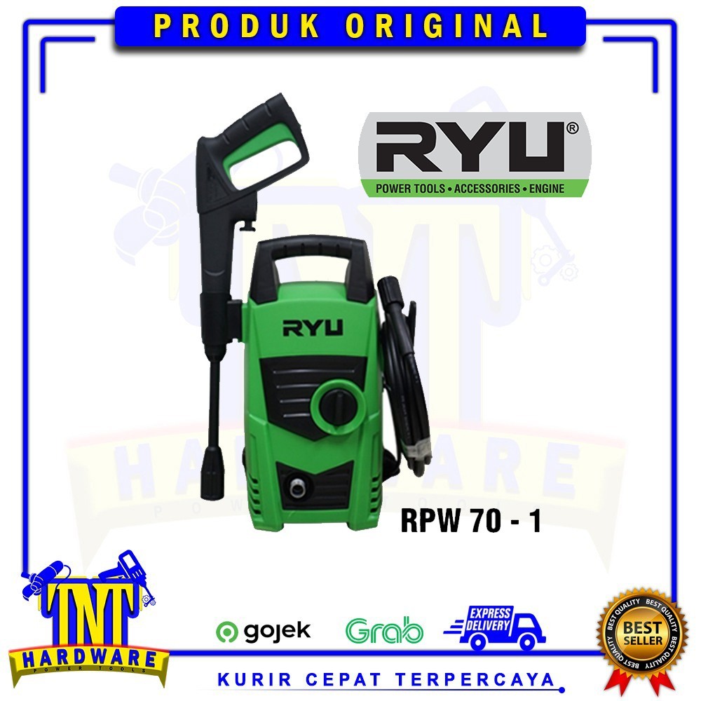 Jual RYU MESIN STEAM CUCI MOBIL JET CLEAN RPW 70-1 PRESSURE WASHER 70 ...