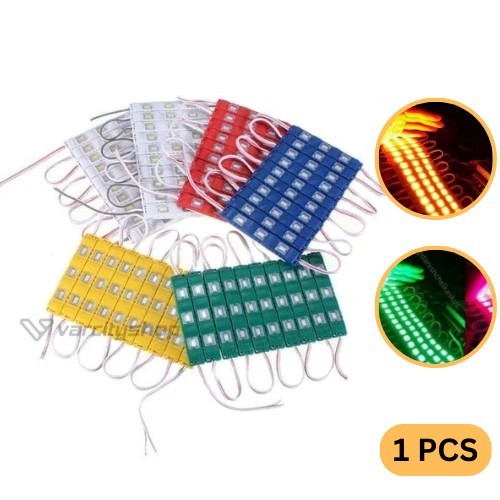 Jual Lampu LED Strip 3 Titik Mata Injection Modul Strip SMD 12 Volt ...