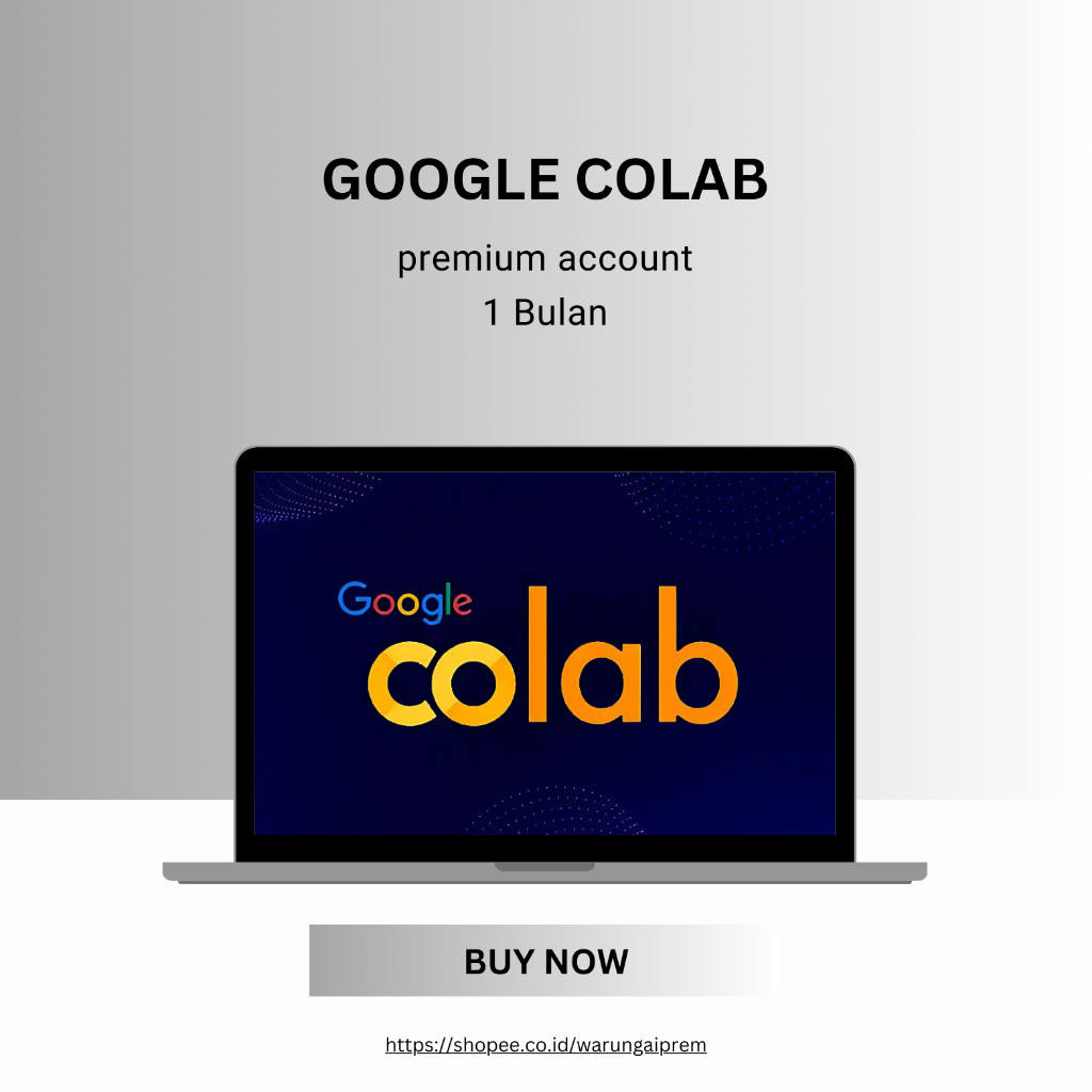 Jual Google Colab Pro+ 1 Bulan | Full Garansi | Support Full 24 jam ...