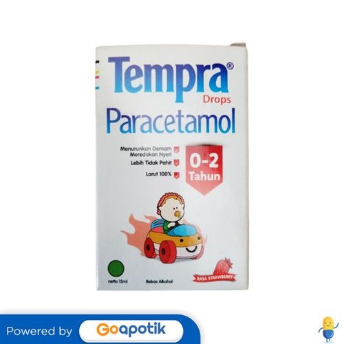 Jual Tempra Rasa Strawberry Drop 15 Ml | Shopee Indonesia