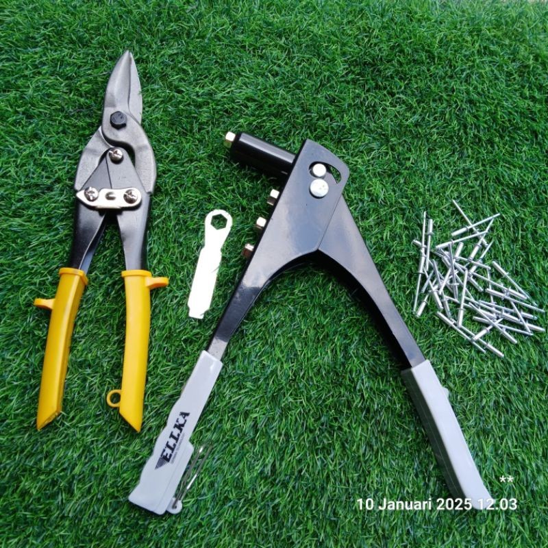 Jual NewGunting-Holo-Gunting-Baja-Tang-Rivet-Tang-Ripet-PAKET-TANG ...