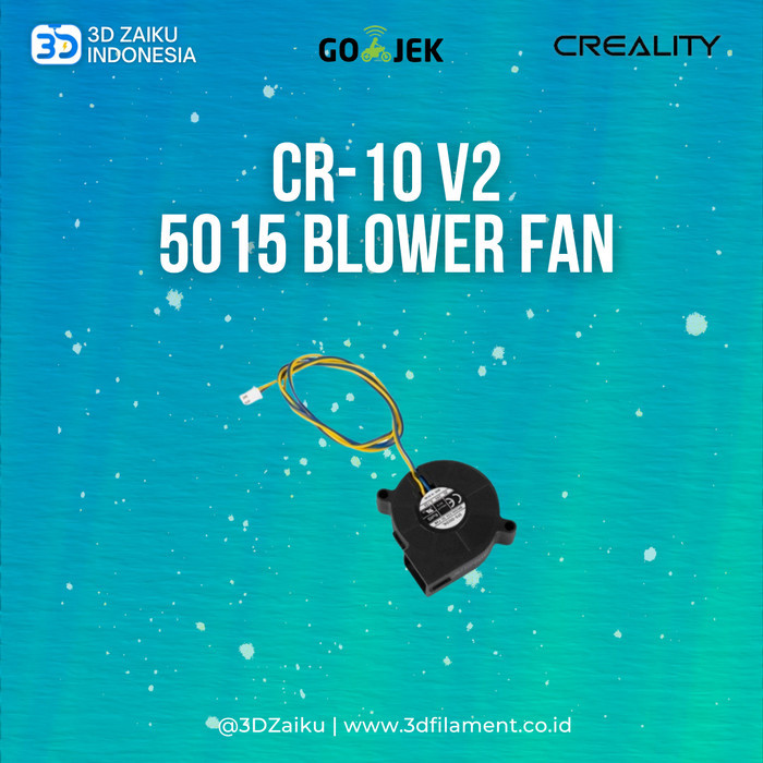 Jual Original Creality CR-10 V2 3D Printer 5015 Blower Fan | Shopee Indonesia