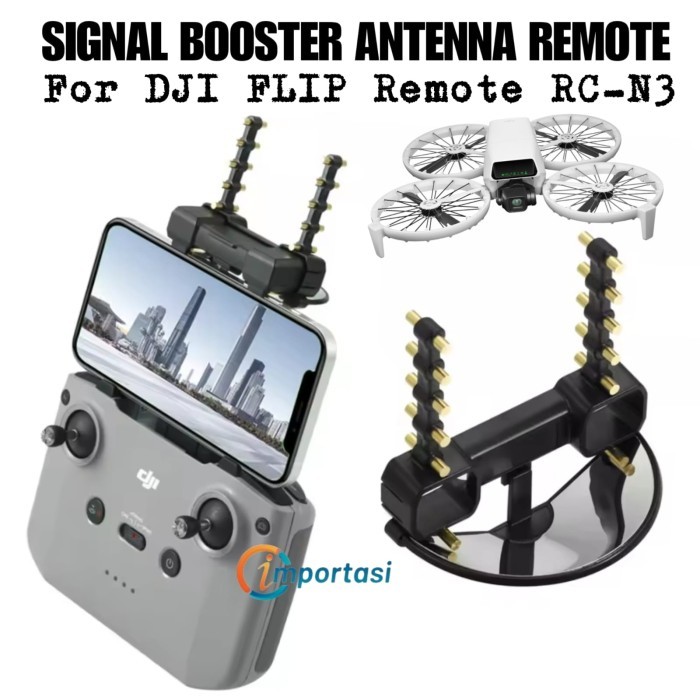 Jual Signal Booster Antena DJI FLIP Remote RC-N3 Range Extender ...