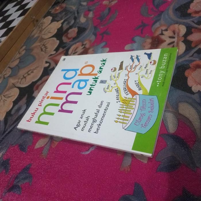 Jual Buku Pintar Mind Map Untuk Anak agar anak mudah menghafalan dan ...