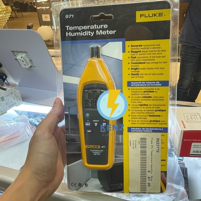 Jual FLUKE 971 temperature humidity meter original | Shopee Indonesia