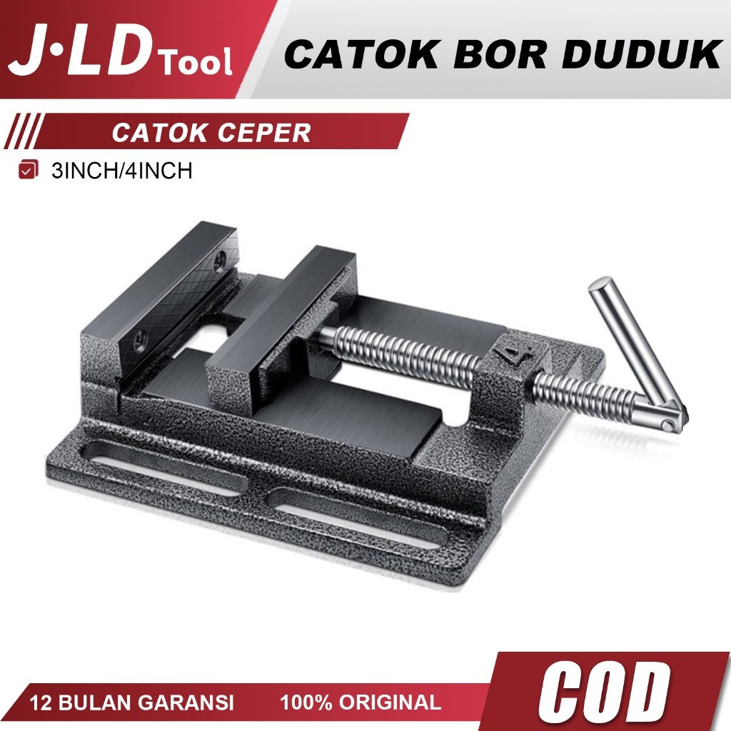 Jual JLD Ragum Bor Duduk Besi Catok Besi Penjepit Ragum Catok Bor Duduk ...