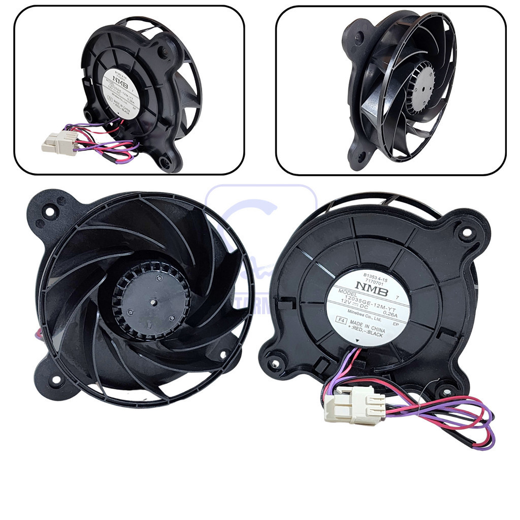 Jual Motor Fan Kulkas Samsung Midea Aqua Inverter 12035GE 12V DC 3 Kbl ...