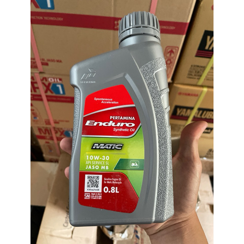 Jual OLI PERTAMINA ENDURO MATIC 800ML 10W-30 metik matic pertamina ...