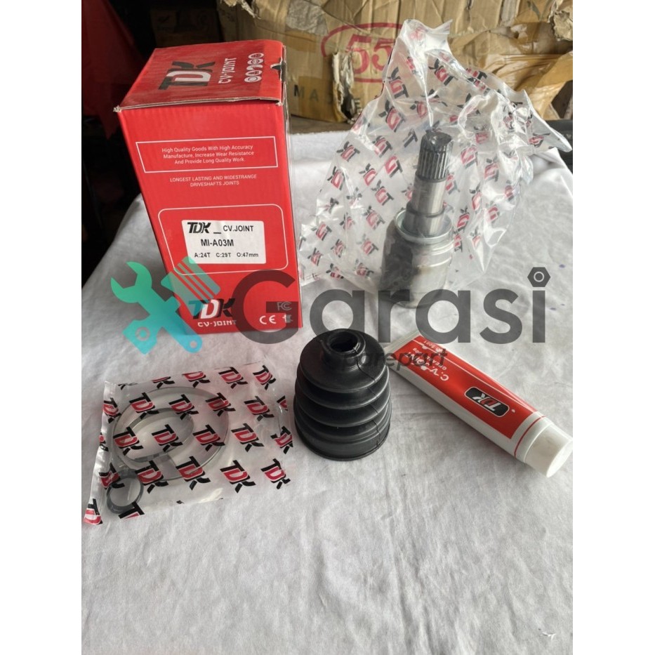Jual Cv Joint Inner Kokel As Roda Dalam Mitsubishi Mirage Manual MT TDK ORIGINAL | Shopee Indonesia