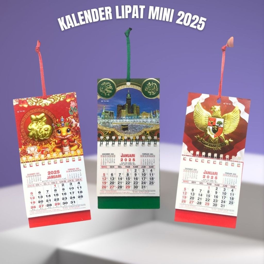 Jual Kalender Meja Mini Fook Calender Mini Fook Kalender Bulanan Mini ...