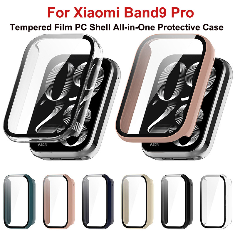 Jual Xiaomi Smart Band 9 Pro Protective Case Tempered Film PC Shell All ...
