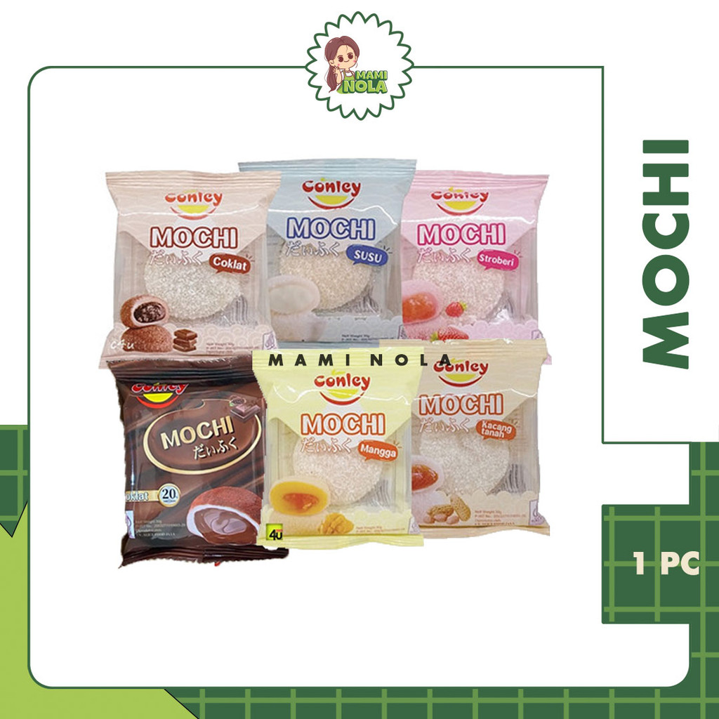 Jual Kue Mochi Conley Aneka Rasa 30 gr | Shopee Indonesia