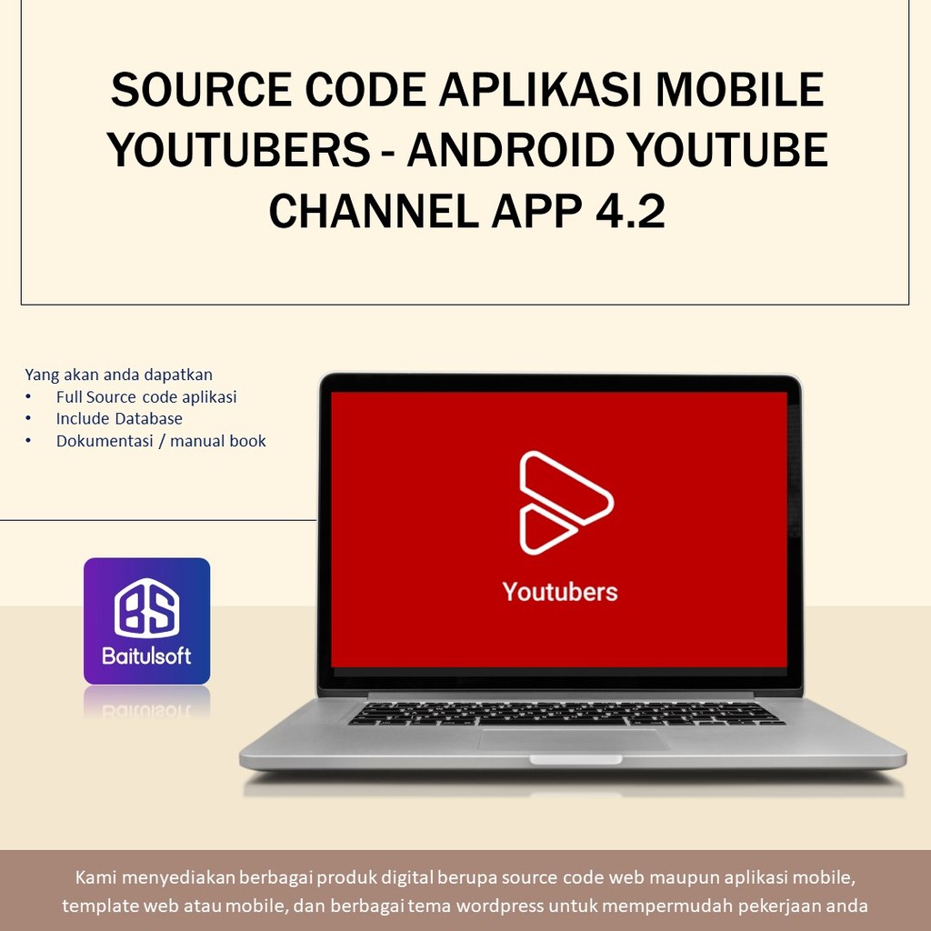 Jual SOURCE CODE APLIKASI MOBILE YOUTUBERS - ANDROID YOUTUBE CHANNEL ...