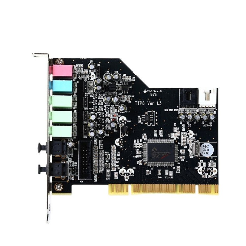 Jual Original 5.1 FUN Sound Card Supports Optical Fiber output and ...