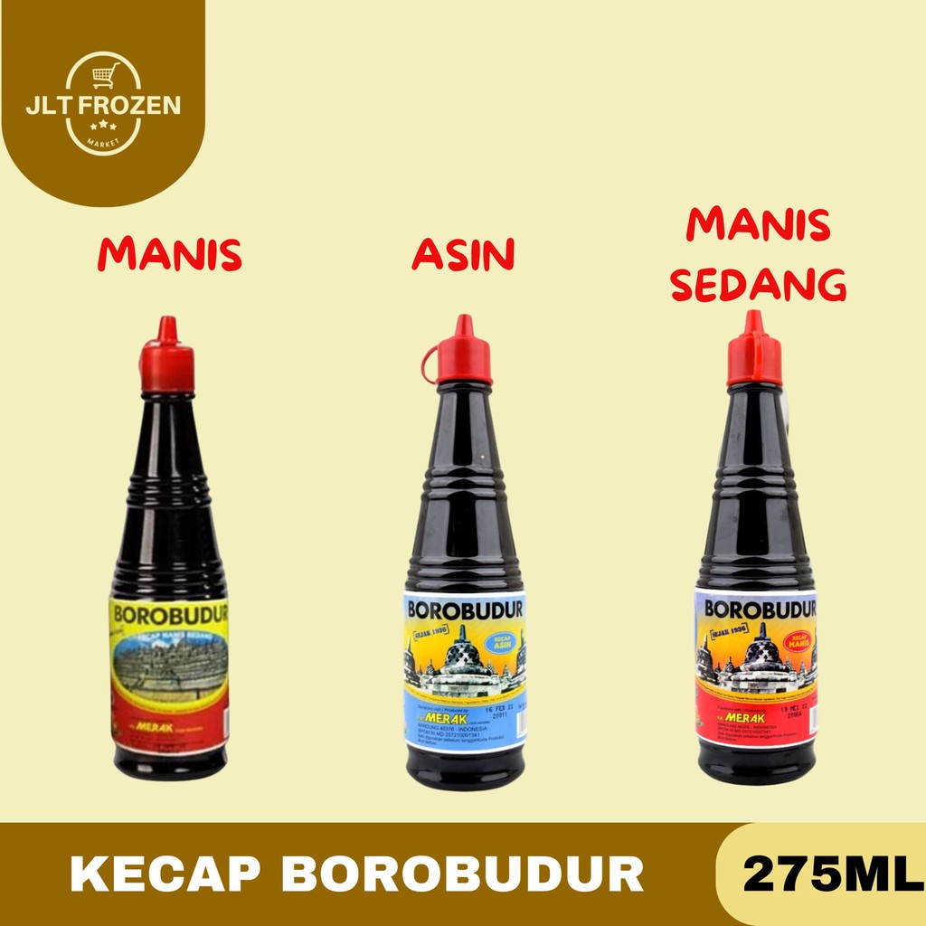 Jual Kecap manis Borobudur / kecap Manis / Kecap Asin / Kecap Manis ...