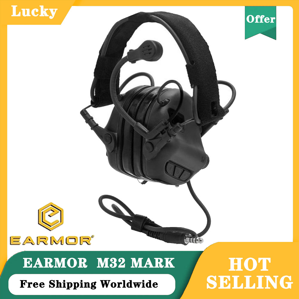 Jual OPSMEN Shooting Tactical Headset M32-Mark3 MilPro Standard MIL-STD ...