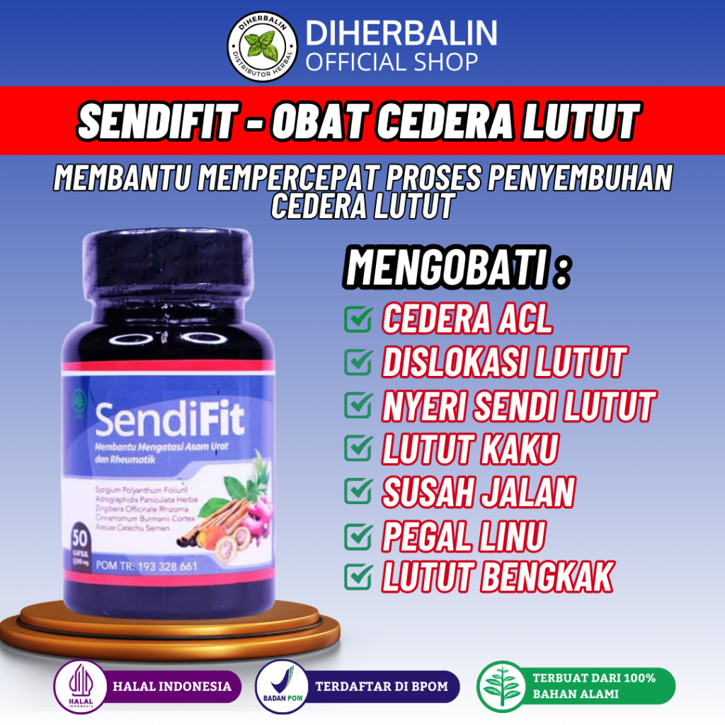 Jual SendiFit - Obat Cedera ACL Cedera ligamen krusiat anterior Cedera ...
