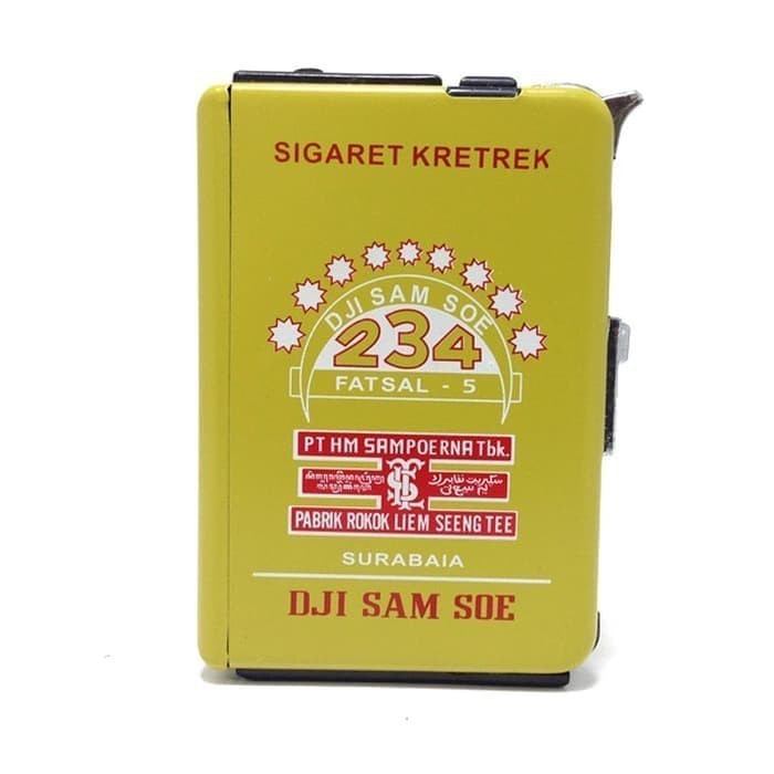 Jual Kotak Rokok + Korek Api Dji Sam Soe/Kotak Rokok Unik Dji Sam Soe ...