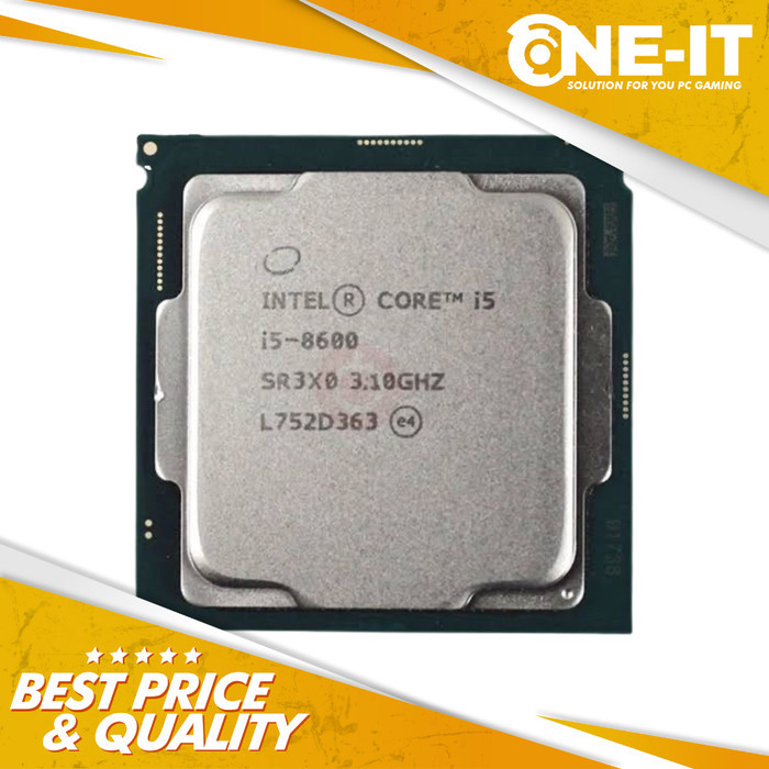 Jual PROCESSOR INTEL CORE I5 8600 TRAY LGA 1151 | Shopee Indonesia