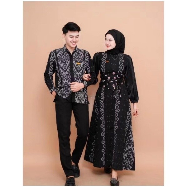 Jual ZUDEVA - PADMA SERIES SET COUPLE ETNIK TENUN SARIMBIT PASANGAN ...