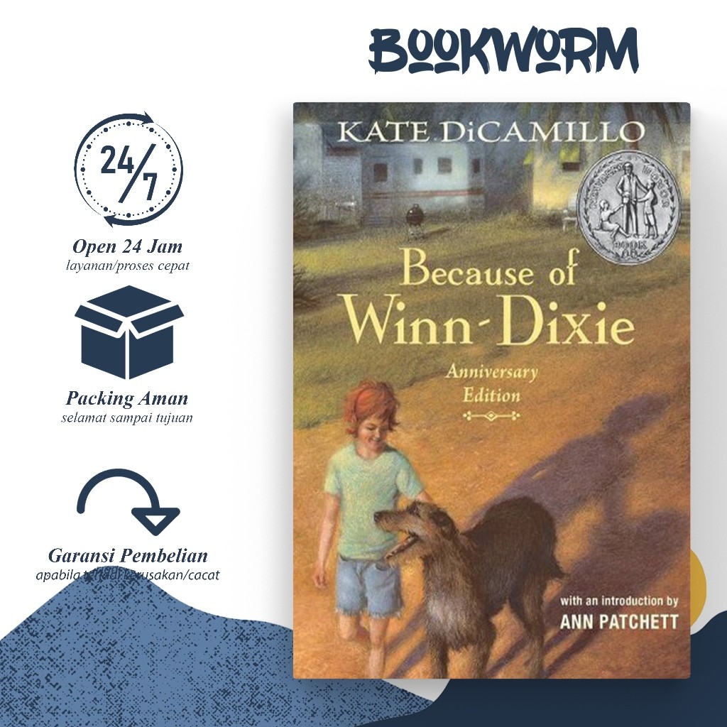 Jual Because of Winn-Dixie by Kate DiCamillo (English) | Shopee Indonesia