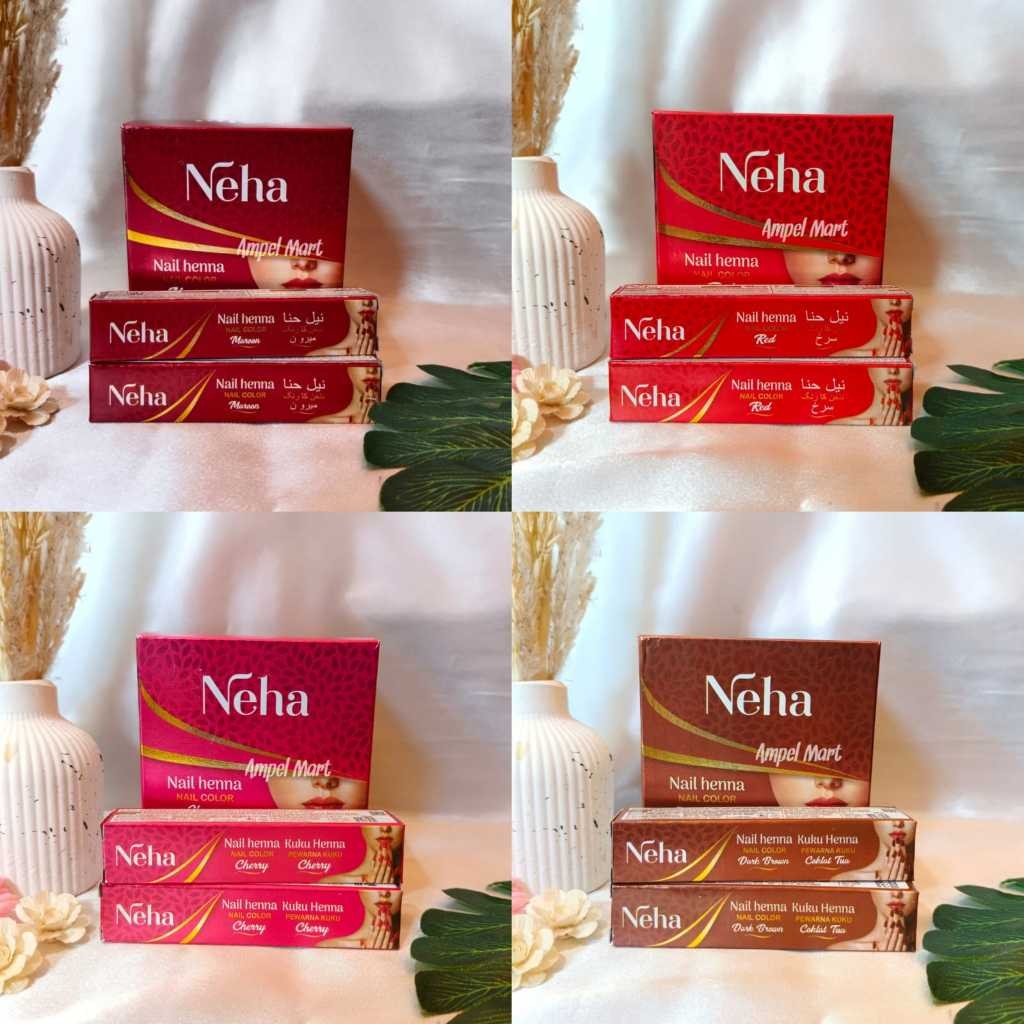Jual Pacar Kuku NEHA Kecil- NEHA - Nail Henna Cone Henna - Hena Kuku ...