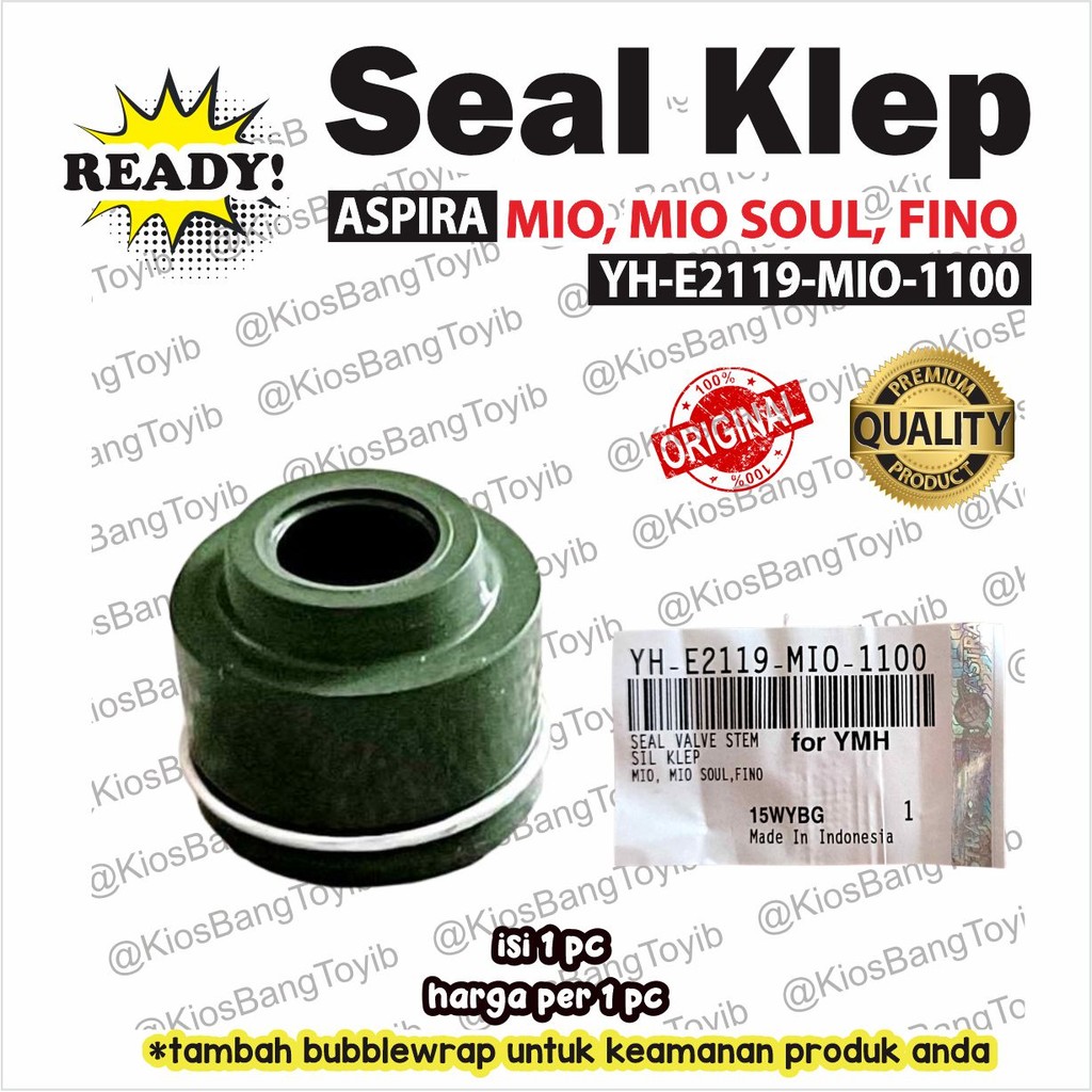 Jual Sil Seal Klep Yamaha Mio Soul Fino Karbu Smile Sporty ORIGINAL ASPIRA | Shopee Indonesia