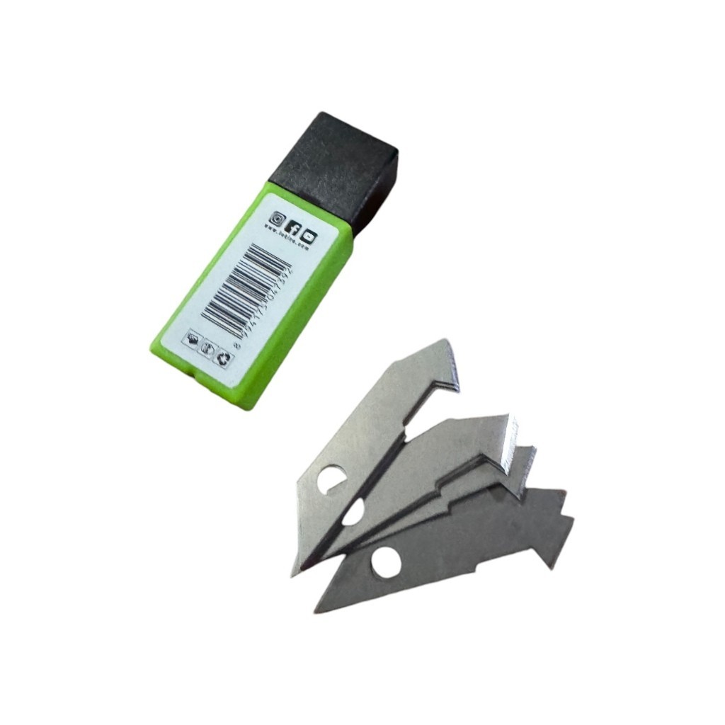 Jual TEKIRO ISI CUTTER MATA PISAU ACRYLIC AKRELIK ISI 10 PCS GT-CB2064 ...