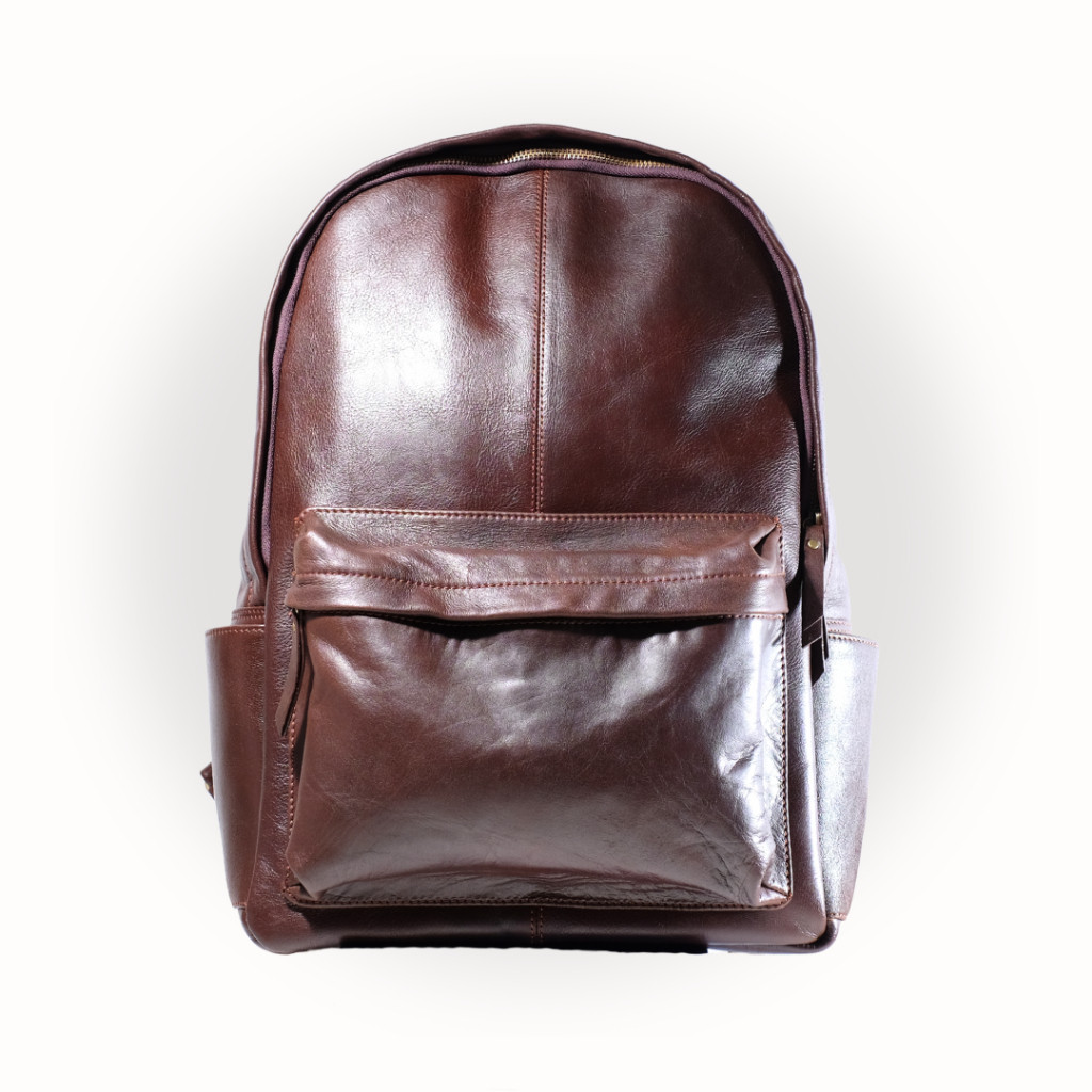 Jual VOYEJ Ark Backpack Brown - Backpack Full Kulit Asli | Shopee Indonesia