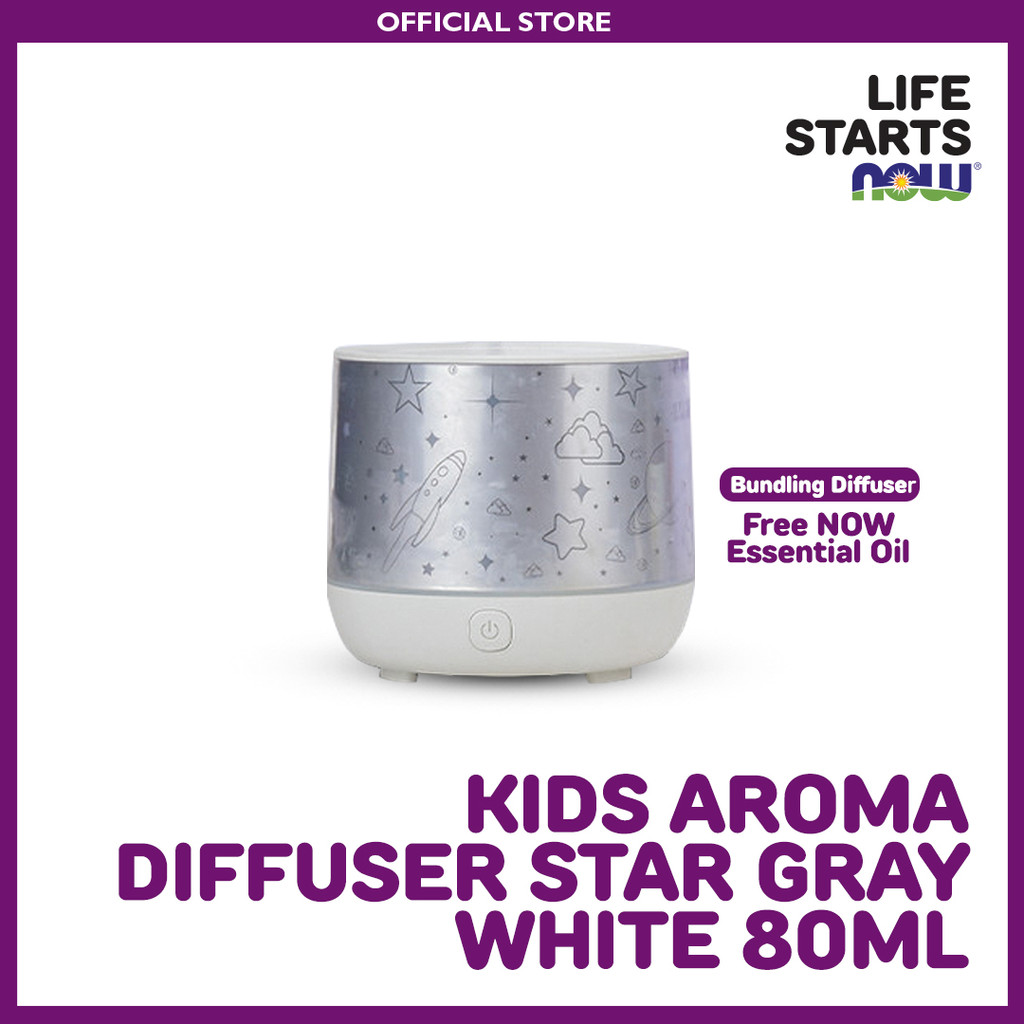 Jual Kids Aroma Diffuser Star Gray White 80ml | Shopee Indonesia
