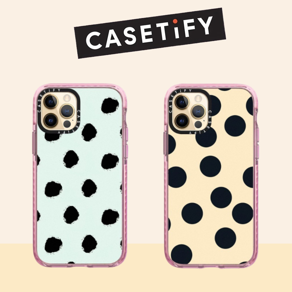 Jual Casetify Black dots Protect Soft Phone Case For iPhone 16 Pro Max ...