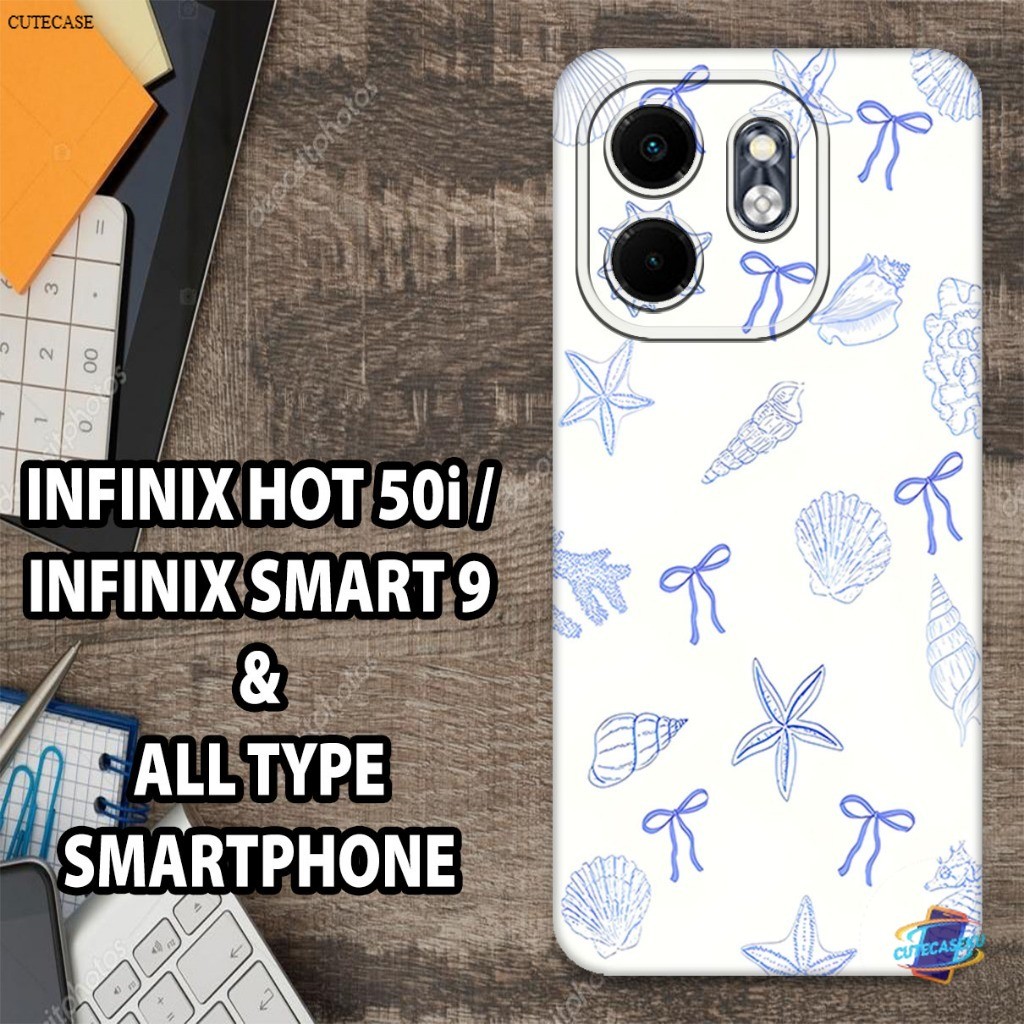 Jual (KS18) Softcase karet untuk INFINIX HOT 50i-SMART 9 2024 Motif gambar karakter Motif Cewek ...