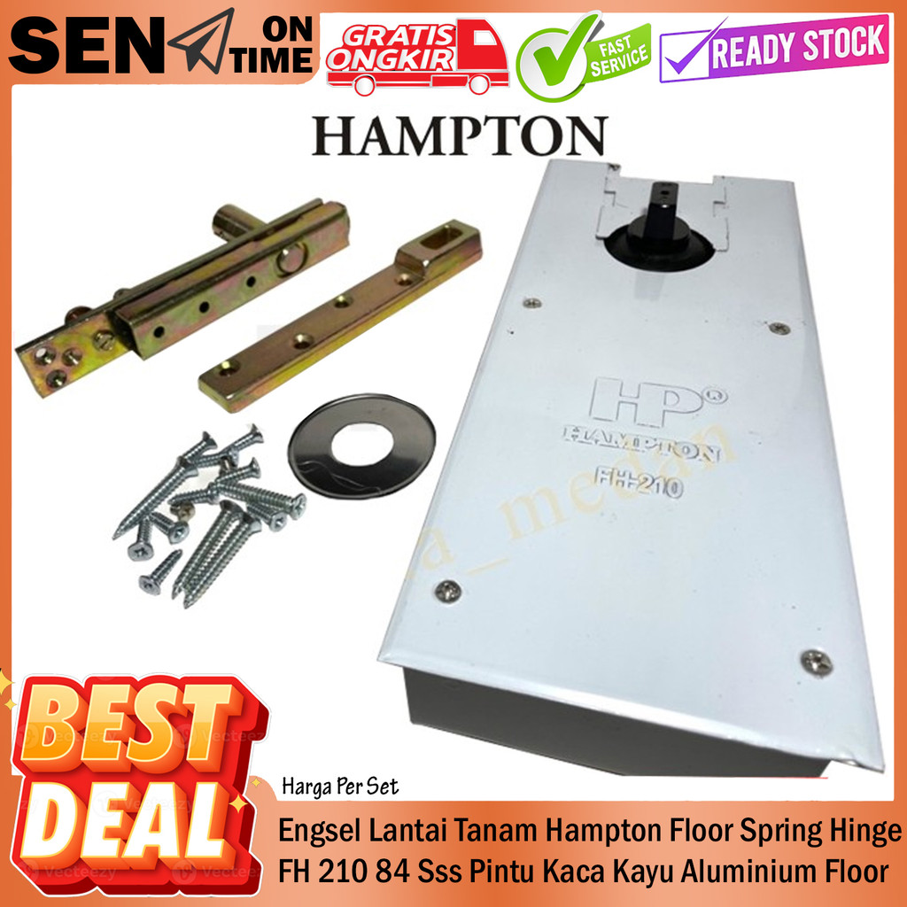 Jual Hampton FH 210 84 Sss Floor Spring Hinge Engsel Lantai Tanam ...