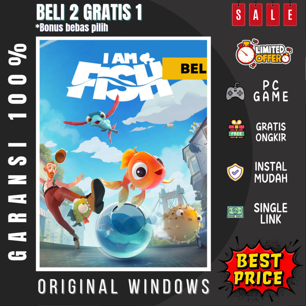 Jual I AM FISH - GAME PC - GAME LAPTOP - PC GAMES - BELI 2 GRATIS 1 ...
