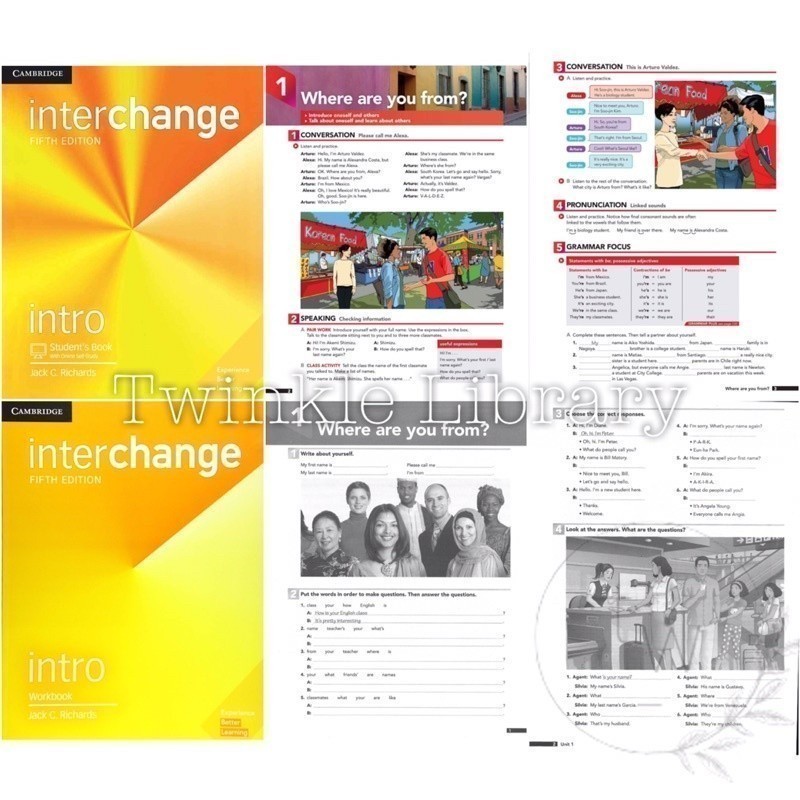 Jual BUKU FISIK Interchange (fifth edition) Intro / 1 / 2 / 3 Student's Book / Workbook ...