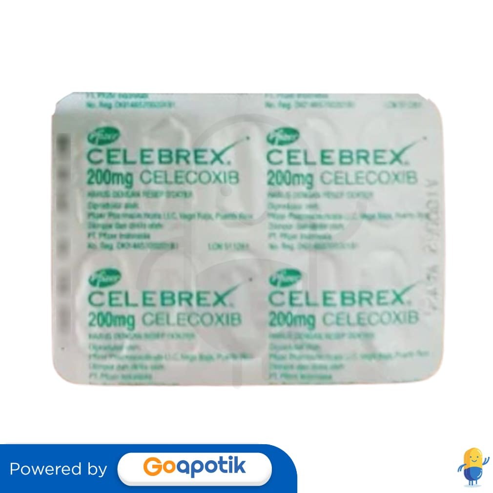 Jual Celebrex 200 Mg Strip 10 Kapsul | Shopee Indonesia