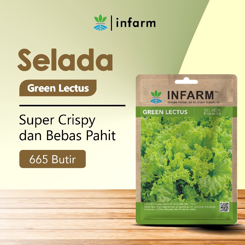Jual INFARM - Benih Unggul Sayur Selada Greenlectus Sayur Segar, Mudah ...