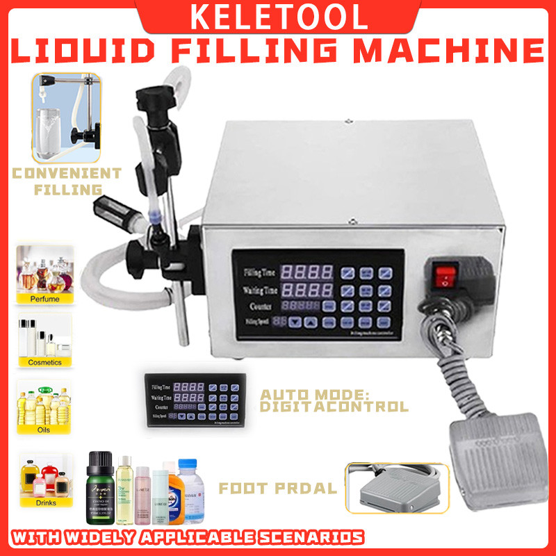 Jual Mesin Pengisian Cairan Elektrik Semi Otomatis Kontrol Digital ...