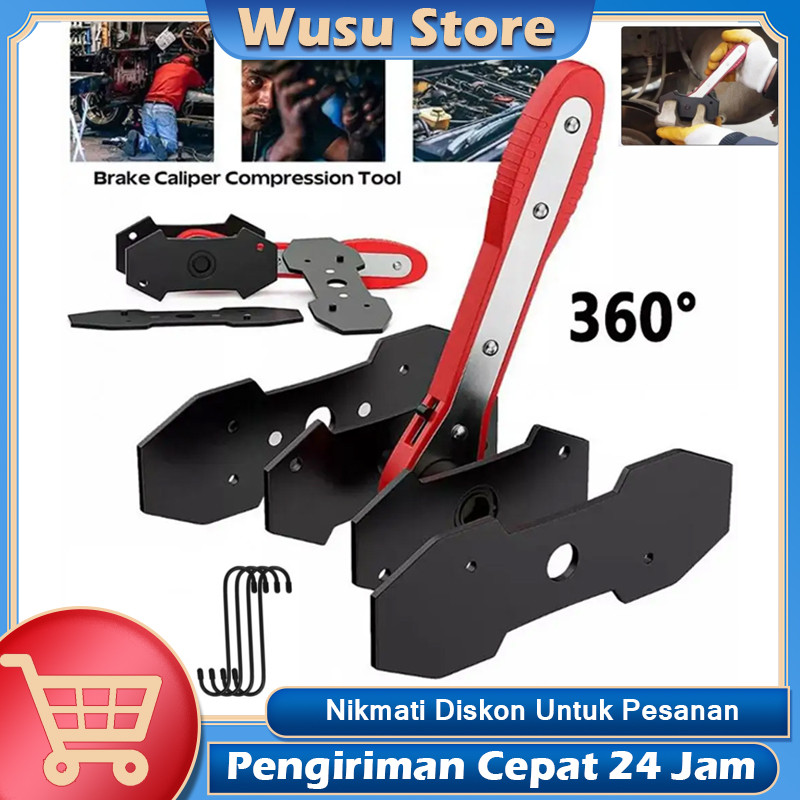 Jual Ratchet Brake Piston Spreader Caliper Pad Mobil Portabel Alat ...