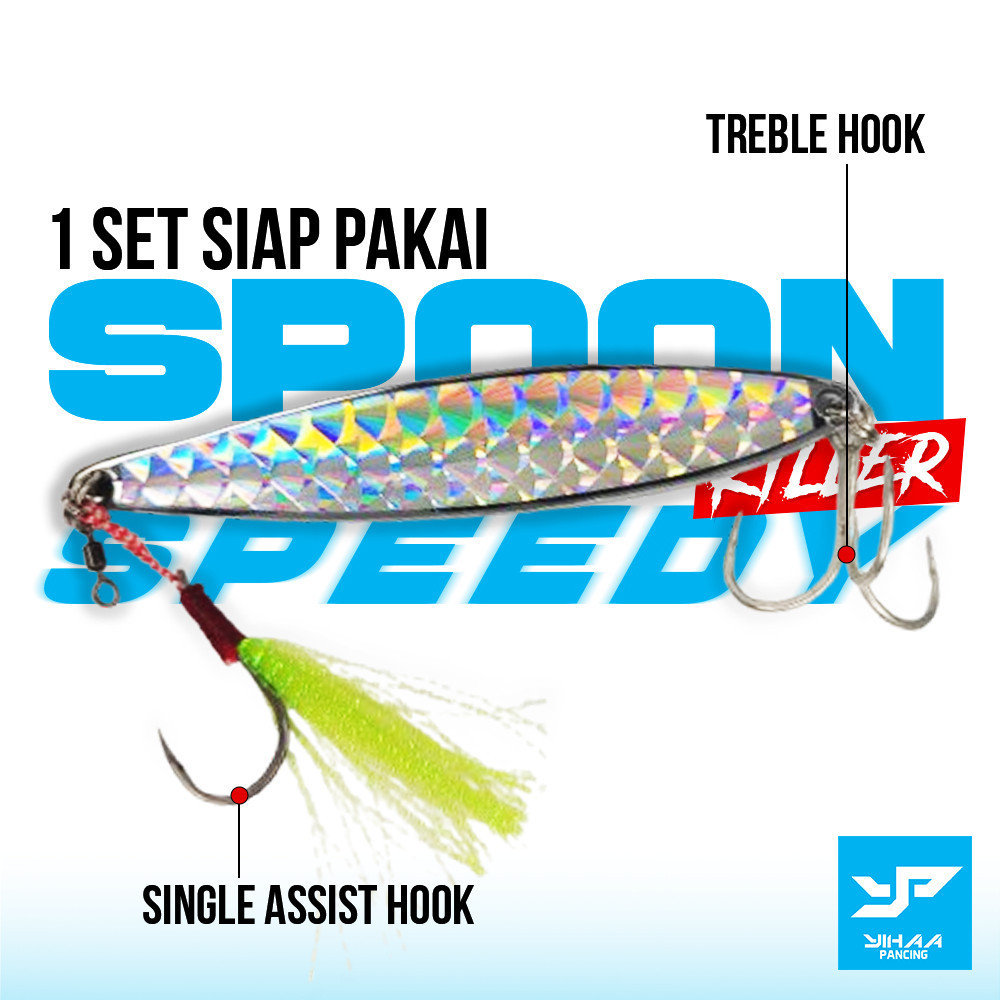 Jual Spoon Croom Speedy Umpan Pancing Killer Gacor Anti Boncos Sisik ...