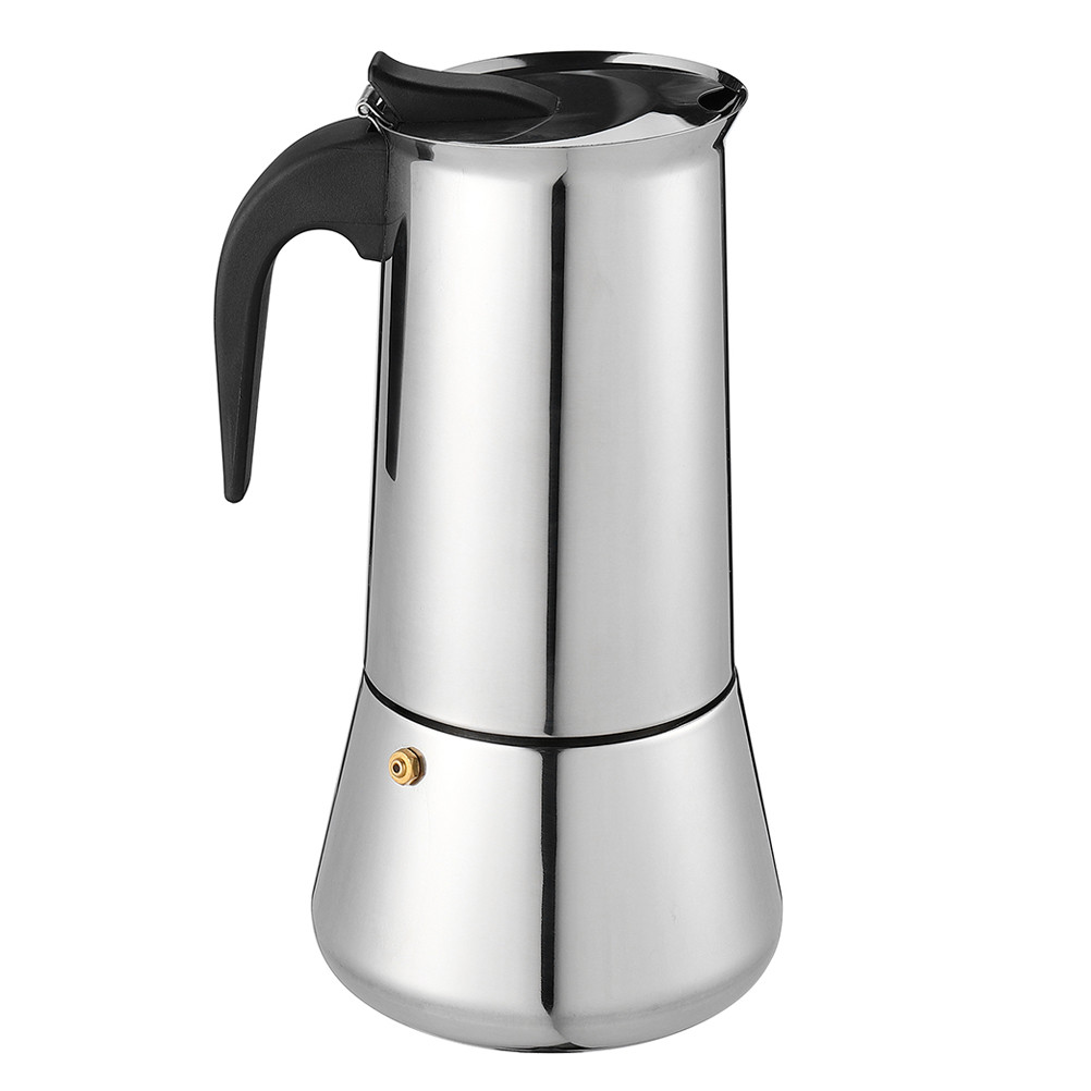 Jual Espresso Machine Coffee Pot 300ML Automatic Stainless Steel Office ...