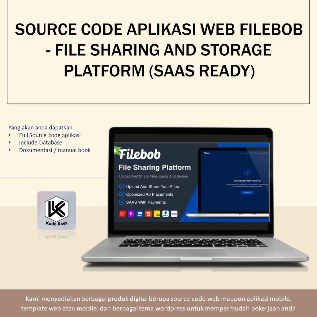 Jual SOURCE CODE APLIKASI WEB FILEBOB - FILE SHARING AND STORAGE PLATFORM (SAAS READY) | Shopee ...